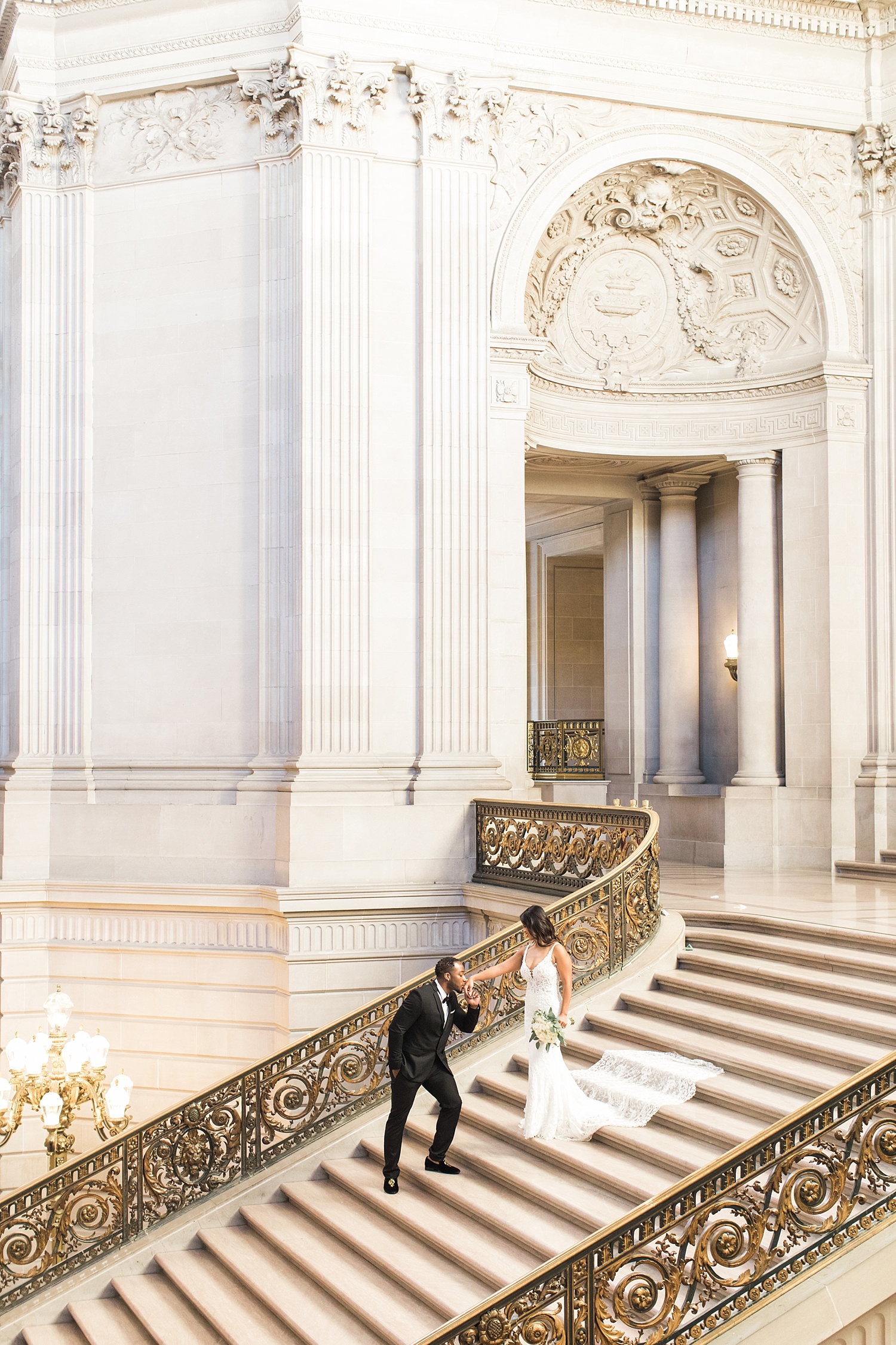 Cheryl & Nate's City Hall Wedding - Amanda Wei Photography